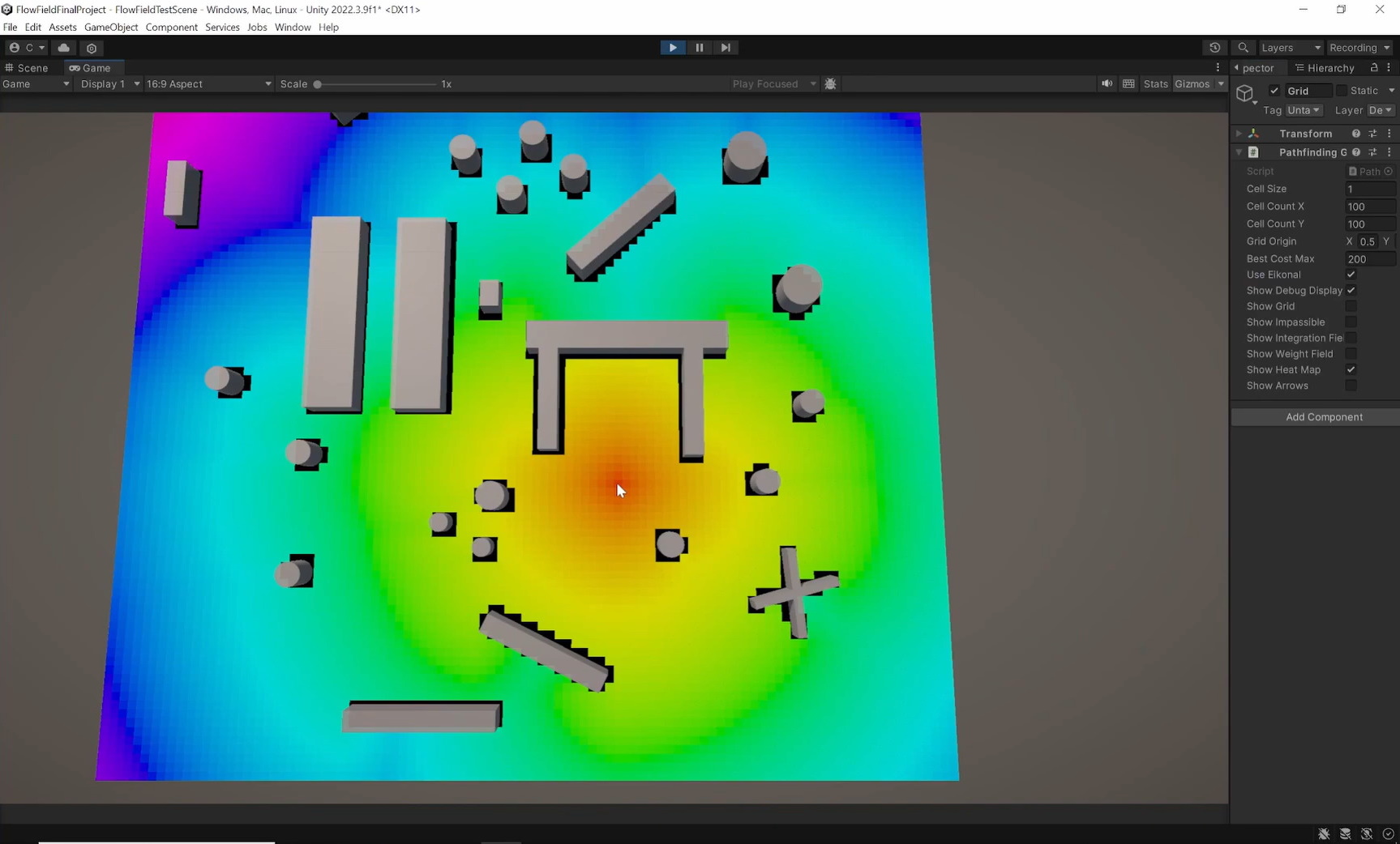 Group Pathfinding With Flow Fields Caleb Wiebolt A Flow Field Pathfinding Project Written In