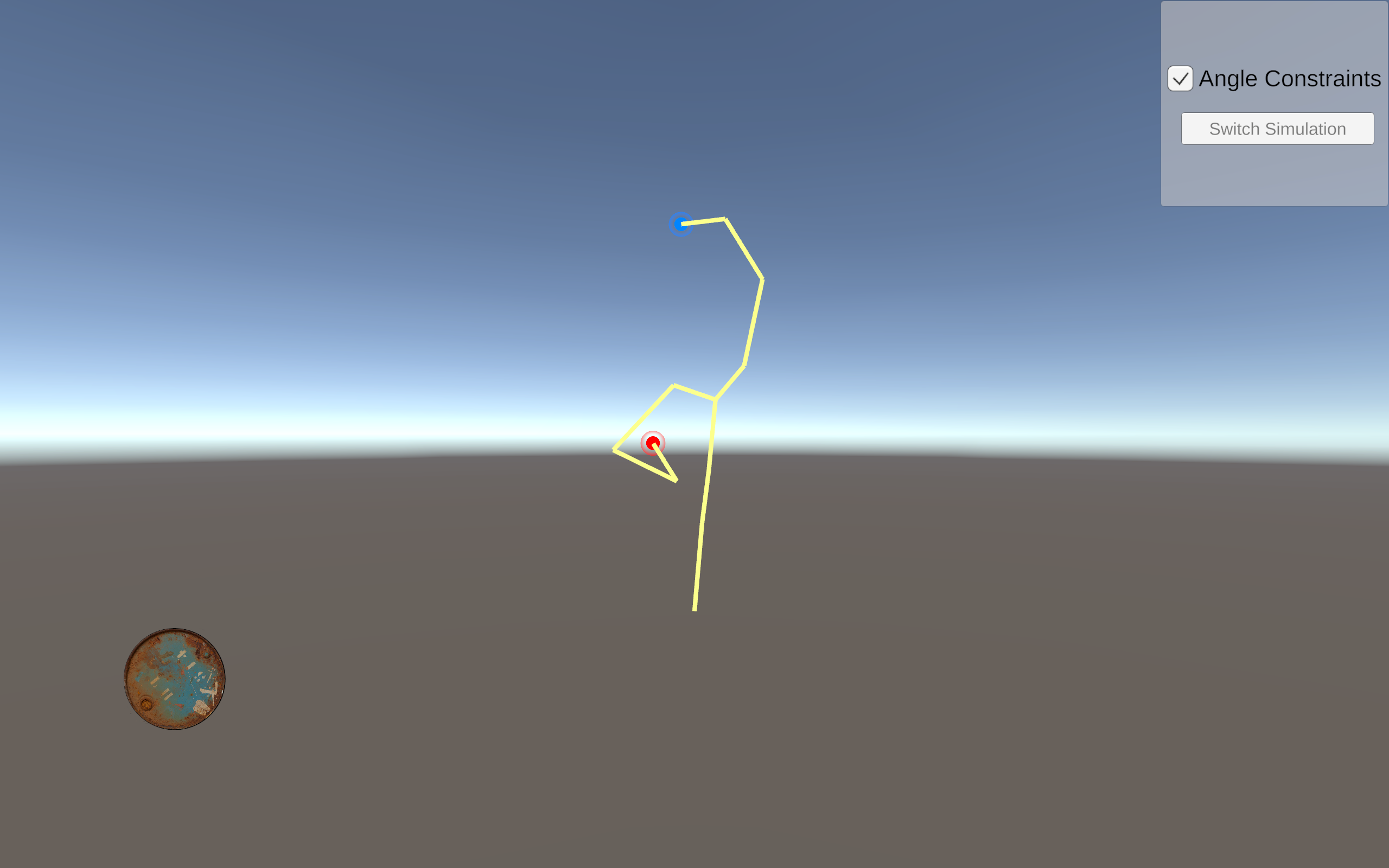 2D CCDIK Simulation and Flocking and Pathing Simulation - Caleb Wiebolt | A project written in ...